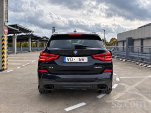 Black BMW X3 2019 in Riga, with an engine capacity of 3.00 L and mileage of 173 thousand km for 29900 €, photo 9 on AUTOMOTO.COM.LV
