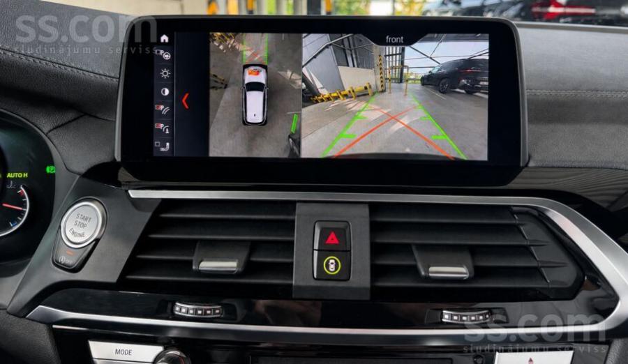 Black BMW X3 2019 in Riga, with an engine capacity of 3.00 L and mileage of 173 thousand km for 29900 €, photo 20 on AUTOMOTO.COM.LV