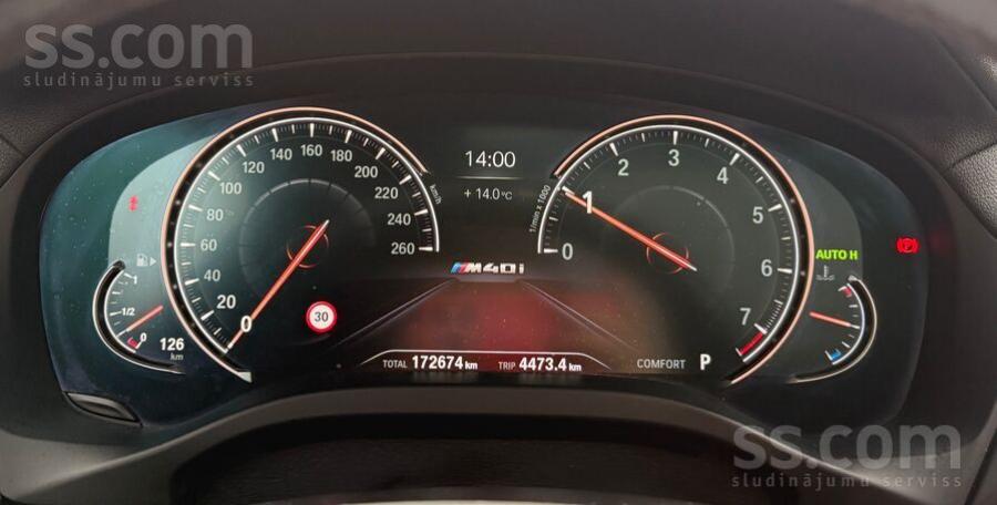 Black BMW X3 2019 in Riga, with an engine capacity of 3.00 L and mileage of 173 thousand km for 29900 €, photo 21 on AUTOMOTO.COM.LV