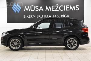 Black BMW X3 2019 in Riga, with an engine capacity of 2.00 L and mileage of 115 thousand km for 25990 €, photo 6 on AUTOMOTO.COM.LV
