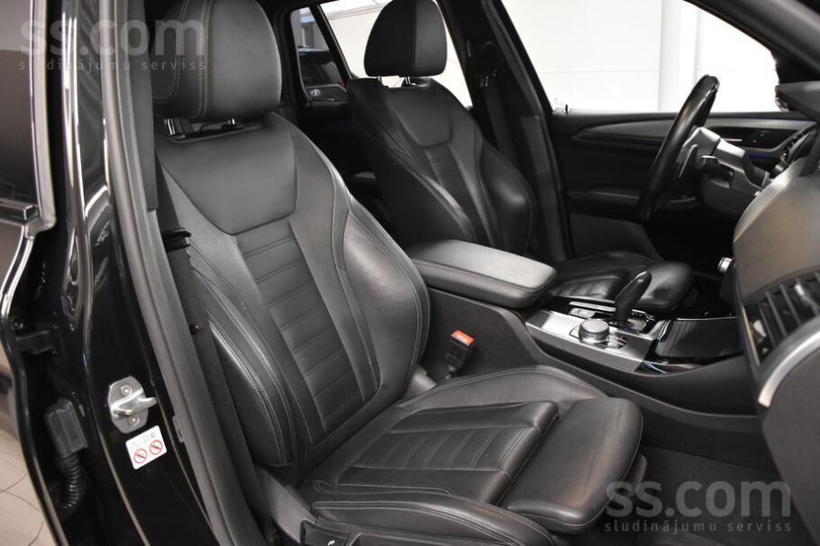 Black BMW X3 2019 in Riga, with an engine capacity of 2.00 L and mileage of 115 thousand km for 25990 €, photo 16 on AUTOMOTO.COM.LV
