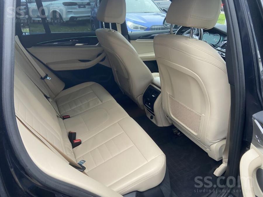 Черный БМВ Х3 2019 в Рига, объемом двигателя 2.00 л и пробегом 152 тыс. км за 23500 €, фото 7 на AUTOMOTO.COM.LV