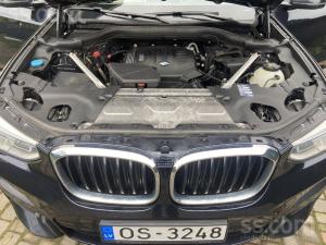 Black BMW X3 2019 in Riga, with an engine capacity of 2.00 L and mileage of 152 thousand km for 23500 €, photo 10 on AUTOMOTO.COM.LV