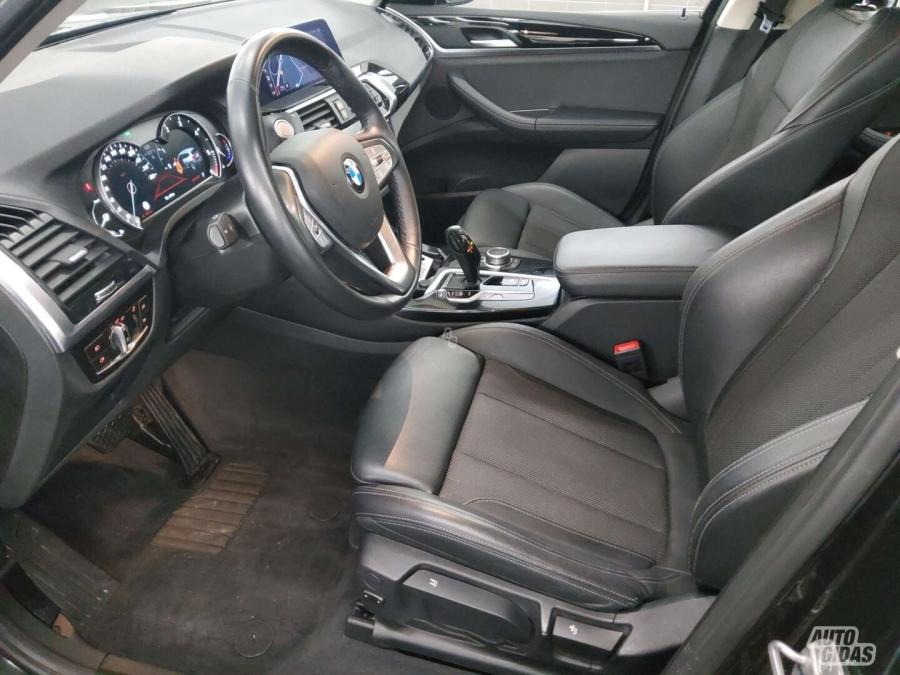 Melns BMW X3 2020 Kauņa, ar dzinēja tilpumu 2.00 L un nobraukumu 51 tūkst. km par 31837 €, foto 8 vietnē AUTOMOTO.COM.LV