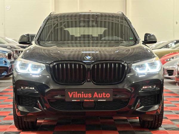 Black BMW X3 2020 in Vilnius, with an engine capacity of 2.00 L and mileage of 70 thousand km for 32490 €, photo 2 on AUTOMOTO.COM.LV