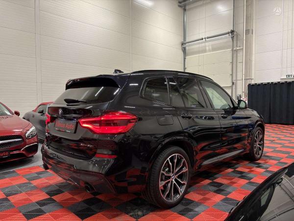 Black BMW X3 2020 in Vilnius, with an engine capacity of 2.00 L and mileage of 70 thousand km for 32490 €, photo 4 on AUTOMOTO.COM.LV