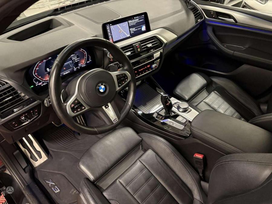 Melns BMW X3 2020 Viļņa, ar dzinēja tilpumu 2.00 L un nobraukumu 70 tūkst. km par 32490 €, foto 11 vietnē AUTOMOTO.COM.LV