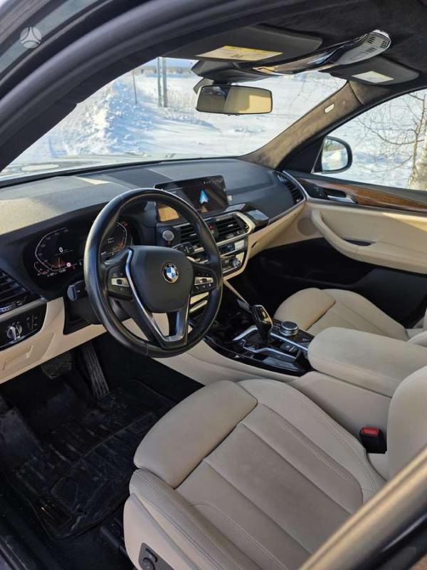 Melns BMW X3 2020 Kretinga, ar dzinēja tilpumu 2.00 L un nobraukumu 51 tūkst. km par 23900 €, foto 6 vietnē AUTOMOTO.COM.LV