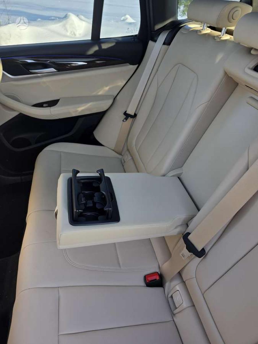 Melns BMW X3 2020 Kretinga, ar dzinēja tilpumu 2.00 L un nobraukumu 51 tūkst. km par 23900 €, foto 16 vietnē AUTOMOTO.COM.LV
