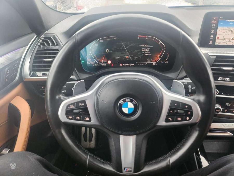 Black BMW X3 2020 in Kaunas, with an engine capacity of 2.00 L and mileage of 190 thousand km for 23000 €, photo 28 on AUTOMOTO.COM.LV