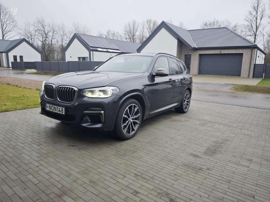 Black BMW X3 2020 in Vilnius, with an engine capacity of 3.00 L and mileage of 73 thousand km for 32000 €, photo 1 on AUTOMOTO.COM.LV