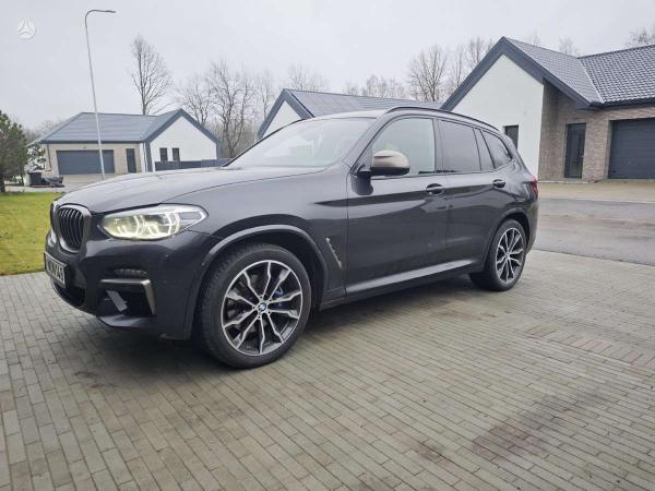 Black BMW X3 2020 in Vilnius, with an engine capacity of 3.00 L and mileage of 73 thousand km for 32000 €, photo 3 on AUTOMOTO.COM.LV