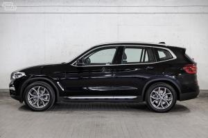 Black BMW X3 2020 in Vilnius, with an engine capacity of 2.00 L and mileage of 70 thousand km for 27491 €, photo 5 on AUTOMOTO.COM.LV