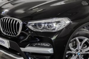 Black BMW X3 2020 in Vilnius, with an engine capacity of 2.00 L and mileage of 70 thousand km for 27491 €, photo 7 on AUTOMOTO.COM.LV