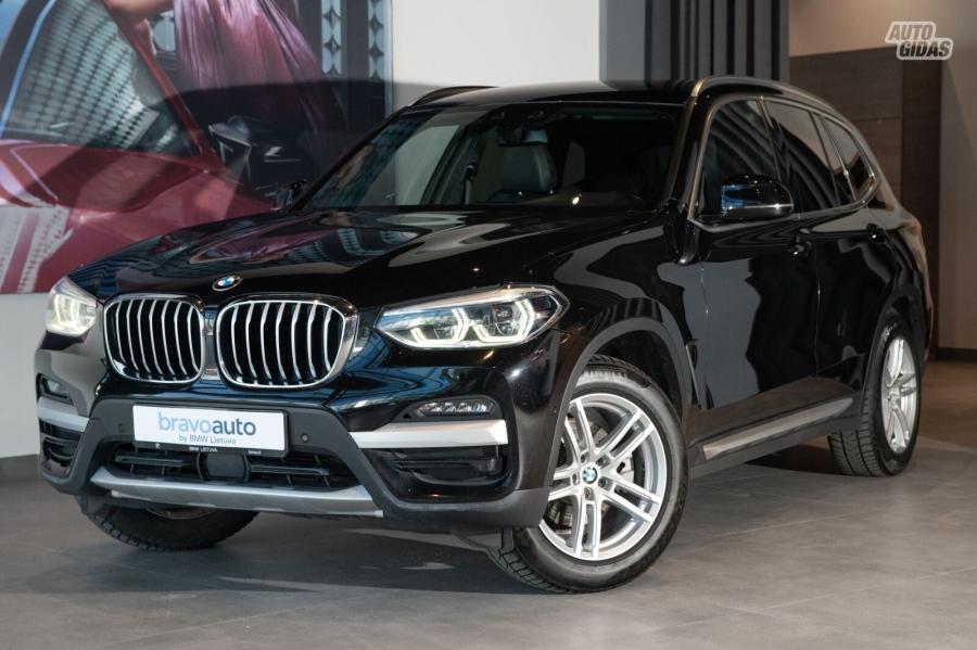 Melns BMW X3 2020 Kauņa, ar dzinēja tilpumu 2.00 L un nobraukumu 178 tūkst. km par 26774 €, foto 1 vietnē AUTOMOTO.COM.LV