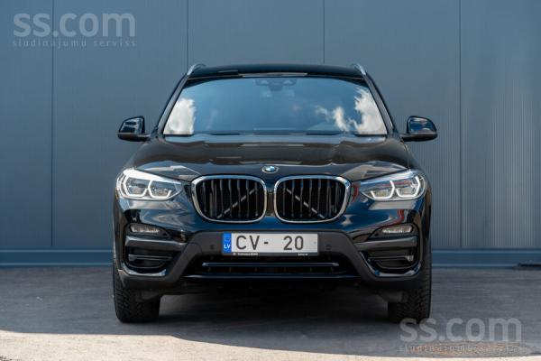 Melns BMW X3 2020 Rīga, ar dzinēja tilpumu 2.00 L un nobraukumu 63 tūkst. km par 28500 €, foto 1 vietnē AUTOMOTO.COM.LV
