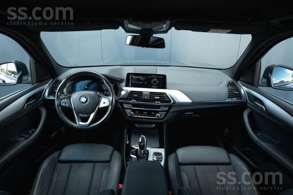 Melns BMW X3 2020 Rīga, ar dzinēja tilpumu 2.00 L un nobraukumu 63 tūkst. km par 28500 €, foto 6 vietnē AUTOMOTO.COM.LV