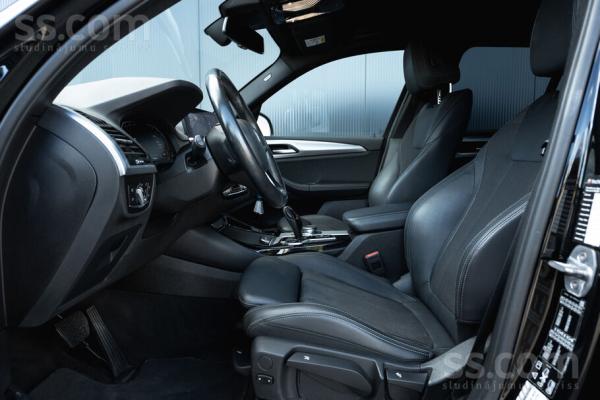 Melns BMW X3 2020 Rīga, ar dzinēja tilpumu 2.00 L un nobraukumu 63 tūkst. km par 28500 €, foto 7 vietnē AUTOMOTO.COM.LV