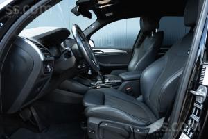 Black BMW X3 2020 in Riga, with an engine capacity of 2.00 L and mileage of 63 thousand km for 28500 €, photo 8 on AUTOMOTO.COM.LV