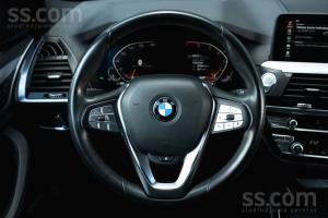 Black BMW X3 2020 in Riga, with an engine capacity of 2.00 L and mileage of 63 thousand km for 28500 €, photo 11 on AUTOMOTO.COM.LV
