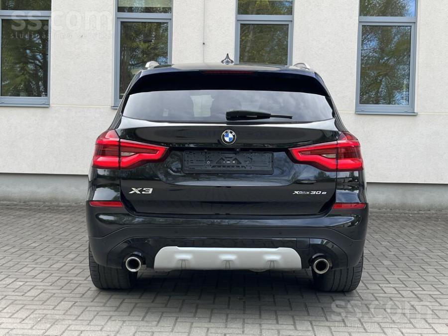 Melns BMW X3 2020 Jelgava, ar dzinēja tilpumu 2.00 L un nobraukumu 0 tūkst. km par 24990 €, foto 8 vietnē AUTOMOTO.COM.LV