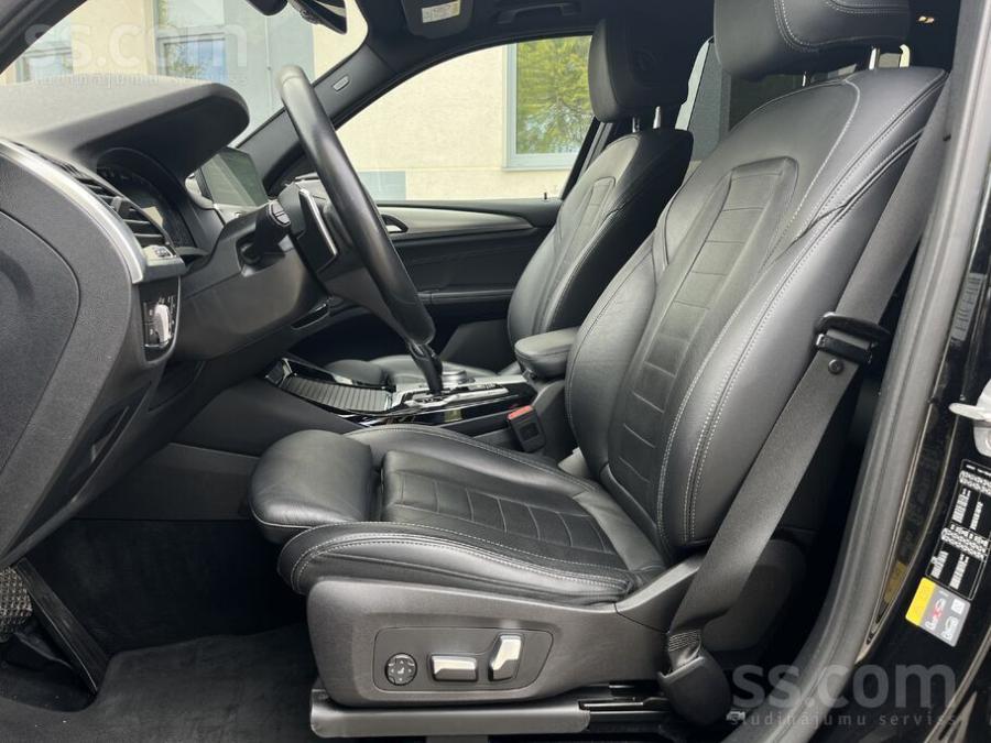 Melns BMW X3 2020 Jelgava, ar dzinēja tilpumu 2.00 L un nobraukumu 0 tūkst. km par 24990 €, foto 12 vietnē AUTOMOTO.COM.LV