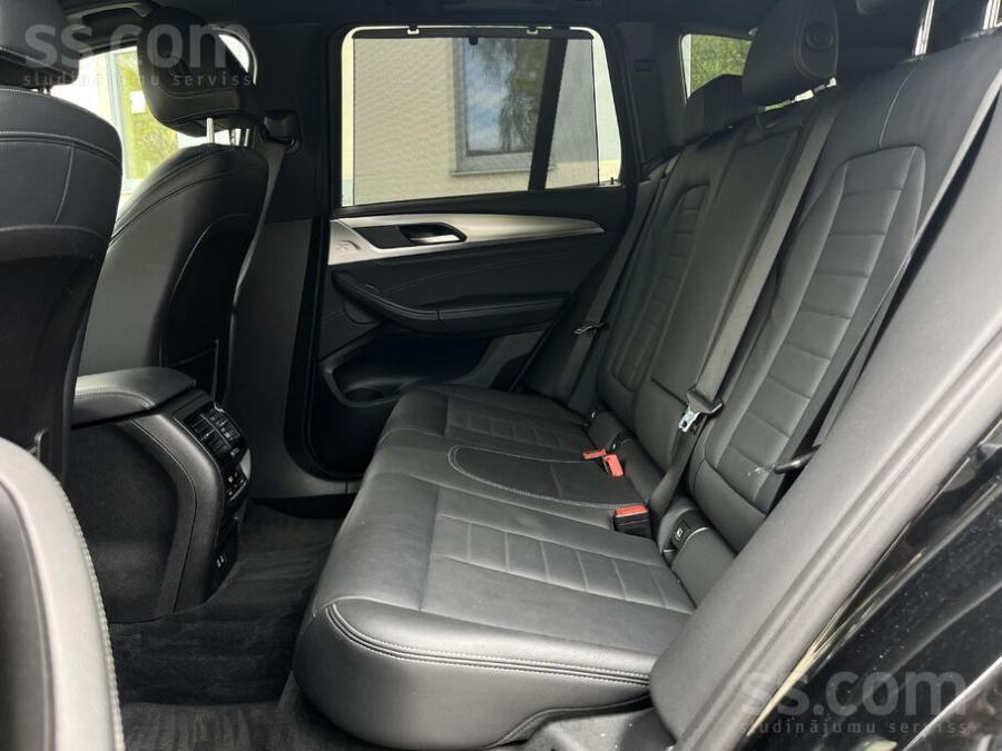 Melns BMW X3 2020 Jelgava, ar dzinēja tilpumu 2.00 L un nobraukumu 0 tūkst. km par 24990 €, foto 15 vietnē AUTOMOTO.COM.LV