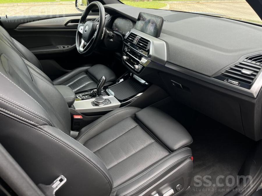 Melns BMW X3 2020 Jelgava, ar dzinēja tilpumu 2.00 L un nobraukumu 0 tūkst. km par 24990 €, foto 22 vietnē AUTOMOTO.COM.LV