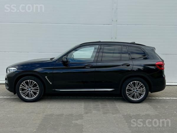 Black BMW X3 2020 in Riga, with an engine capacity of 2.00 L and mileage of 165 thousand km for 27490 €, photo 8 on AUTOMOTO.COM.LV