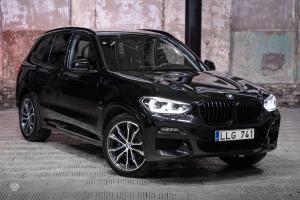 Black BMW X3 2020 in Kaunas, with an engine capacity of 2.00 L and mileage of 84 thousand km for 29300 €, photo 5 on AUTOMOTO.COM.LV