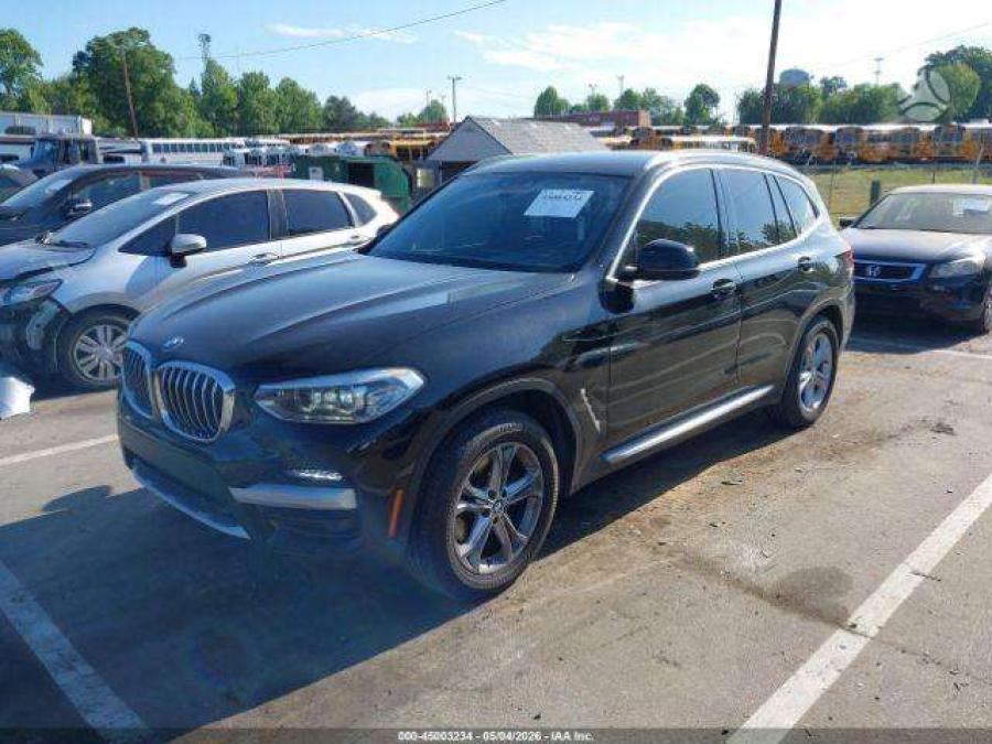 Black BMW X3 2020 in Klaipeda, with an engine capacity of 0.00 L and mileage of 162 thousand km for 15900 €, photo 1 on AUTOMOTO.COM.LV