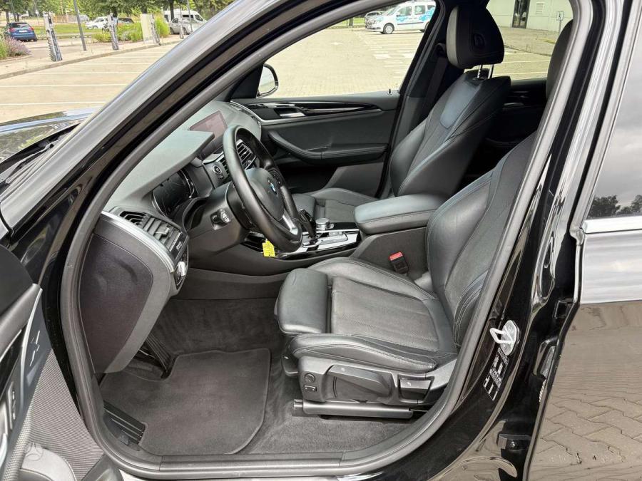 Melns BMW X3 2020 Kauņa, ar dzinēja tilpumu 2.00 L un nobraukumu 248 tūkst. km par 22800 €, foto 12 vietnē AUTOMOTO.COM.LV
