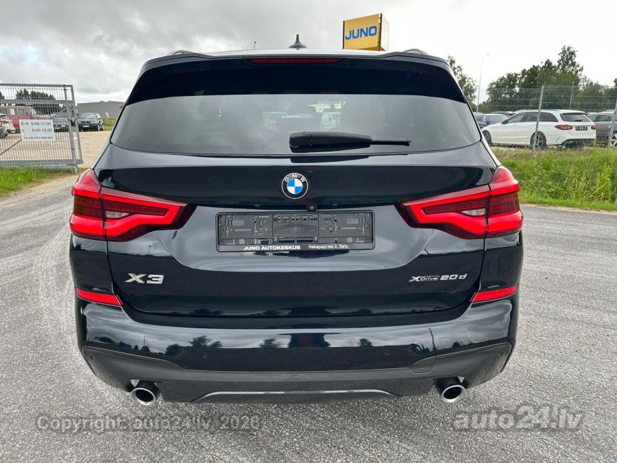 Melns BMW X3 2020 Tartu, ar dzinēja tilpumu 2.00 L un nobraukumu 180 tūkst. km par 27990 €, foto 7 vietnē AUTOMOTO.COM.LV