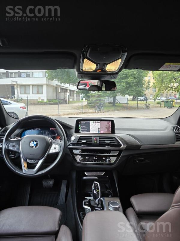 Melns BMW X3 2020 Rīga, ar dzinēja tilpumu 3.00 L un nobraukumu 195 tūkst. km par 29100 €, foto 5 vietnē AUTOMOTO.COM.LV