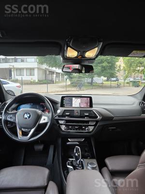 Melns BMW X3 2020 Rīga, ar dzinēja tilpumu 3.00 L un nobraukumu 195 tūkst. km par 29100 €, foto 6 vietnē AUTOMOTO.COM.LV