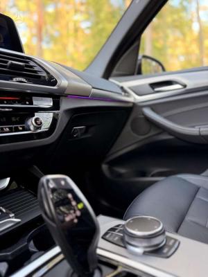 Black BMW X3 2020 in Kaunas, with an engine capacity of 2.00 L and mileage of 127 thousand km for 29700 €, photo 21 on AUTOMOTO.COM.LV