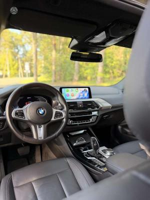 Black BMW X3 2020 in Kaunas, with an engine capacity of 2.00 L and mileage of 127 thousand km for 29700 €, photo 28 on AUTOMOTO.COM.LV