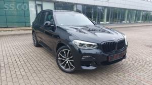 Black BMW X3 2020 in Tukums, with an engine capacity of 2.00 L and mileage of 183 thousand km for 26990 €, photo 3 on AUTOMOTO.COM.LV