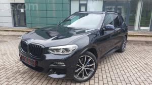 Black BMW X3 2020 in Tukums, with an engine capacity of 2.00 L and mileage of 183 thousand km for 26990 €, photo 5 on AUTOMOTO.COM.LV