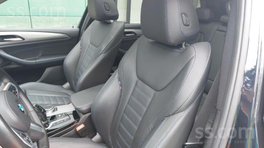 Black BMW X3 2020 in Tukums, with an engine capacity of 2.00 L and mileage of 183 thousand km for 26990 €, photo 34 on AUTOMOTO.COM.LV