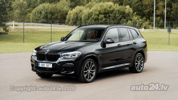 Black BMW X3 2020 in Tallinn, with an engine capacity of 2.00 L and mileage of 168 thousand km for 27500 €, photo 1 on AUTOMOTO.COM.LV