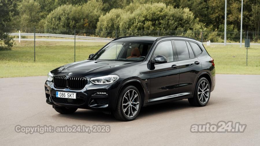 Black BMW X3 2020 in Tallinn, with an engine capacity of 2.00 L and mileage of 168 thousand km for 27500 €, photo 1 on AUTOMOTO.COM.LV