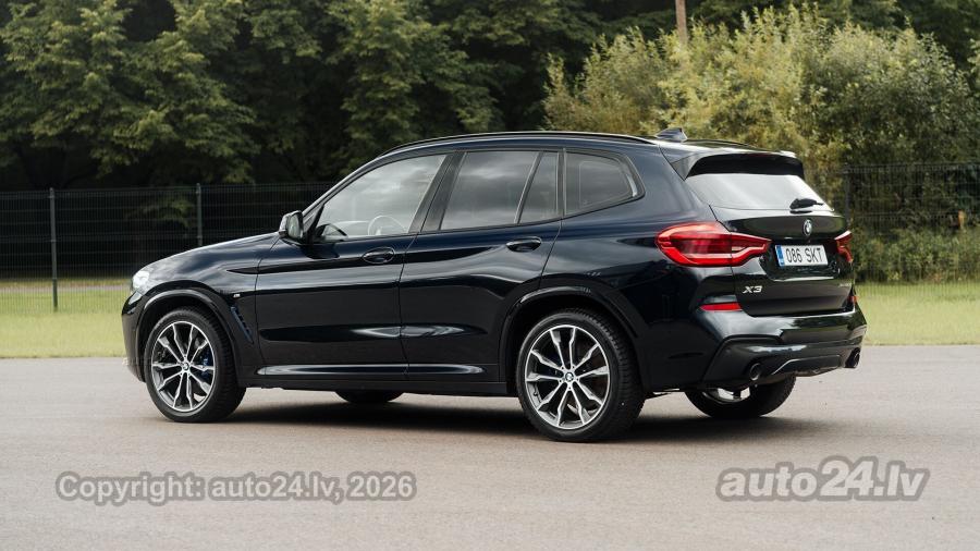 Black BMW X3 2020 in Tallinn, with an engine capacity of 2.00 L and mileage of 168 thousand km for 27500 €, photo 3 on AUTOMOTO.COM.LV