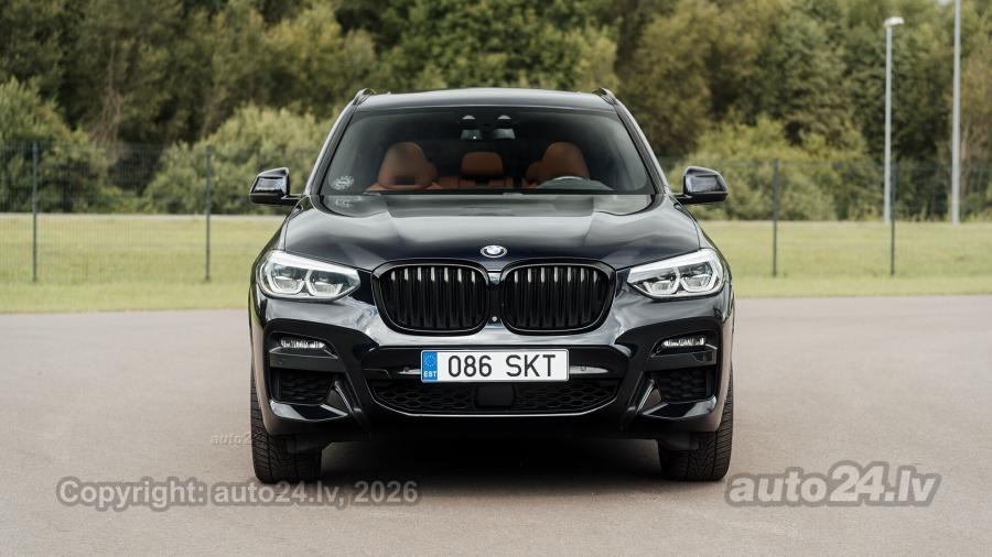 Black BMW X3 2020 in Tallinn, with an engine capacity of 2.00 L and mileage of 168 thousand km for 27500 €, photo 4 on AUTOMOTO.COM.LV