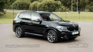 Black BMW X3 2020 in Tallinn, with an engine capacity of 2.00 L and mileage of 168 thousand km for 27500 €, photo 5 on AUTOMOTO.COM.LV