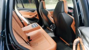 Black BMW X3 2020 in Tallinn, with an engine capacity of 2.00 L and mileage of 168 thousand km for 27500 €, photo 12 on AUTOMOTO.COM.LV
