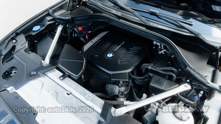 Black BMW X3 2020 in Tallinn, with an engine capacity of 2.00 L and mileage of 168 thousand km for 27500 €, photo 22 on AUTOMOTO.COM.LV