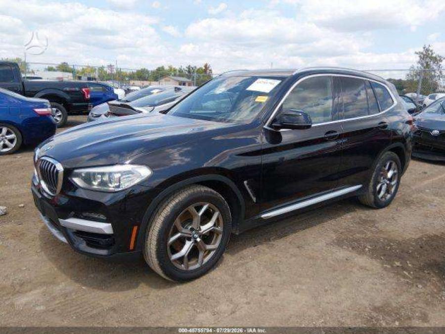 Black BMW X3 2020 in Klaipeda, with an engine capacity of 2.00 L and mileage of 217 thousand km for 10300 €, photo 3 on AUTOMOTO.COM.LV