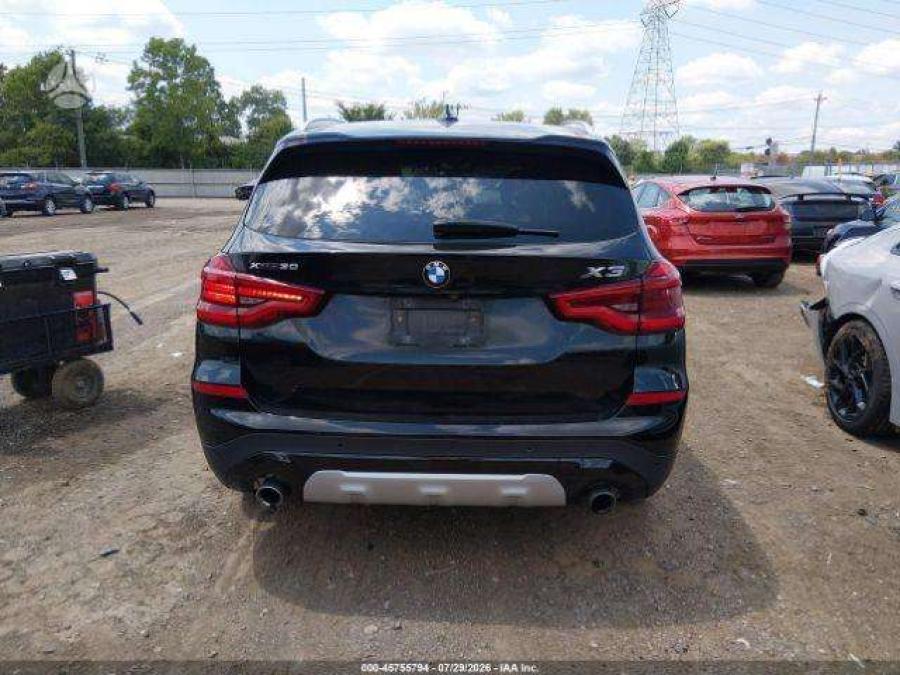 Black BMW X3 2020 in Klaipeda, with an engine capacity of 2.00 L and mileage of 217 thousand km for 10300 €, photo 7 on AUTOMOTO.COM.LV