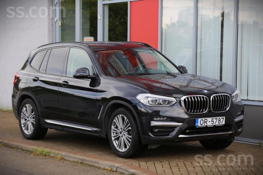 Melns BMW X3 2020 Rīga, ar dzinēja tilpumu 2.00 L un nobraukumu 156 tūkst. km par 23995 €, foto 5 vietnē AUTOMOTO.COM.LV